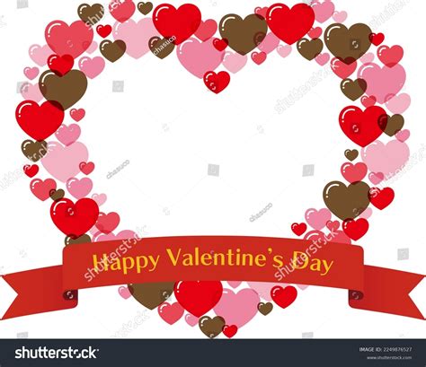 Cute Frame Perfect Valentines Day Stock Vector Royalty Free 2249876527 Shutterstock