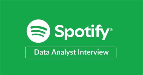 Spotify Data Analyst Interview In 2025 Leaked Questions