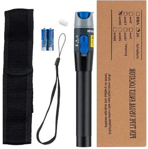 10 Km Optical Fiber Optic Visual Fault Locator Laser Light For Telecom