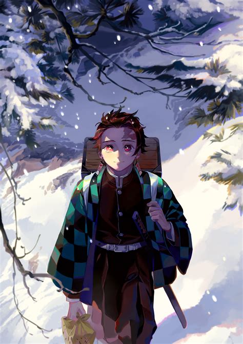 Kamado Tanjirou Kimetsu No Yaiba Drawn By Taro K Danbooru