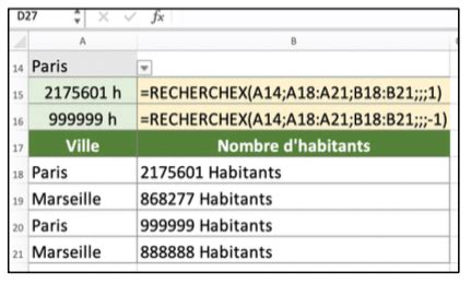 La Fonction RECHERCHEX Dans Excel Kitcreanet