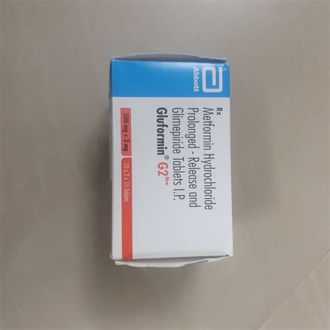 Metformin Hydrochloride Prolonged Glimepiride Tablet Pharmika India