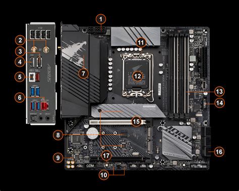 Z690m Aorus Elite Ax Ddr4 Rev 1 0 Преимущества Материнские платы