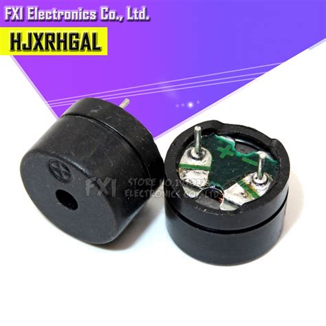 100pcs Universal Passive Buzzer Ac 2khz 3v 5v 12v Universal Electromagnetic Impedance 16 Ohms