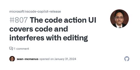 The Code Action Ui Covers Code And Interferes With Editing · Issue 807 · Microsoftvscode