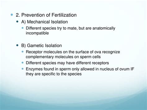 Ppt Genetic Isolation Powerpoint Presentation Free Download Id 2151579