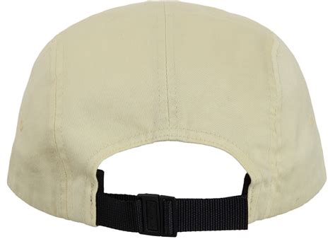 Supreme Washed Chino Twill Camp Cap Ss24 Light Yellow Ss24 Us