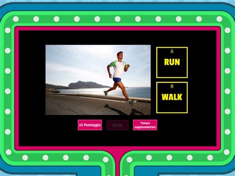 Quiz Action Verbs Gameshow Quiz