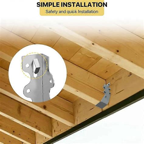 10pcs 2x6 Joist Hangergauge Double Shear Face Mount Joist Hanger