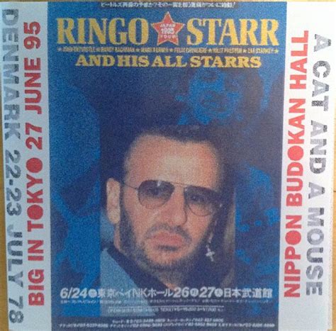 Ringo Starr And His All Starrs A Cat And A Mouse 1997 Cdr Discogs