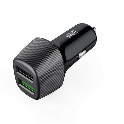 Incarcator USB Auto Quickcharge Well V XUSB W A DOCOM