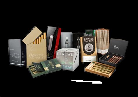 Custom Printed Tobacco Packaging Boxes Ibex Packaging