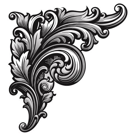 Premium Vector Ornate Corner Design Element