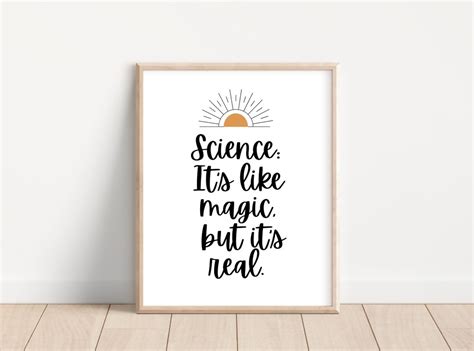 Science Classroom Poster Science Classroom Decor Elementary Funny