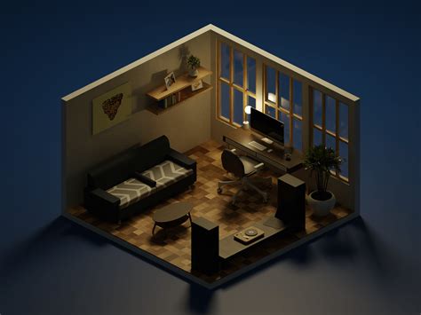 Learning Blender 3d During Quarantine On Behance