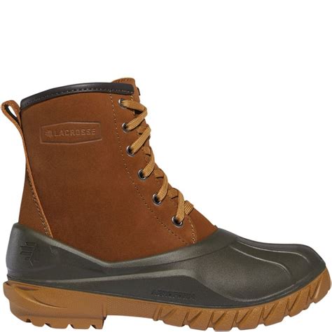 Lacrosse Boots Aero Timber Top Shearling Womens Sizing 8 Rustic Brown