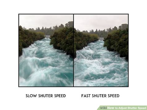 How To Adjust Shutter Speed 11 Steps With Pictures WikiHow