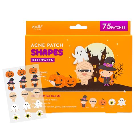 Acne Patch Shapes Halloween 75 Patches Infused With Tea Tree Oil