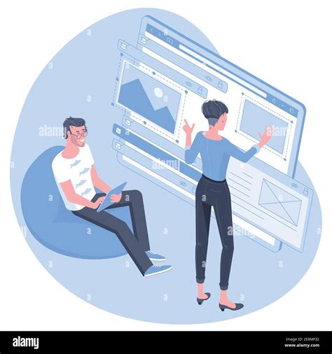 Software Engineer Stock Vector Images Alamy