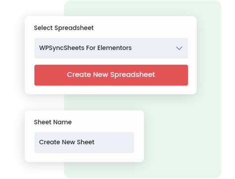 Elementor Pro Form Google Spreadsheet Addon