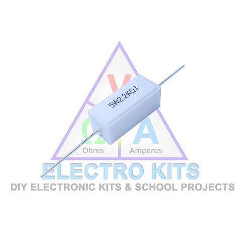 2k2 Ohm 5w Resistor Electro Kits 2k2 Ohm 5w Resistor Electro Kits