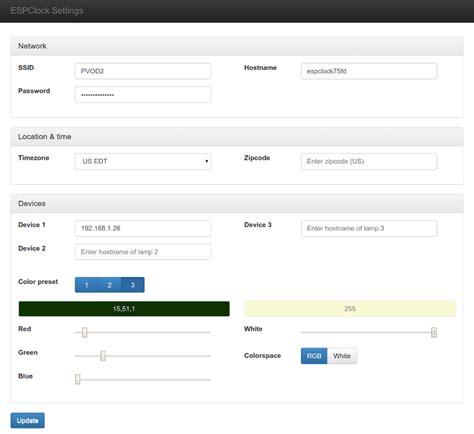 B I T Q U I L L Week Long Hack Esp8266 Touchscreen Wifi Light