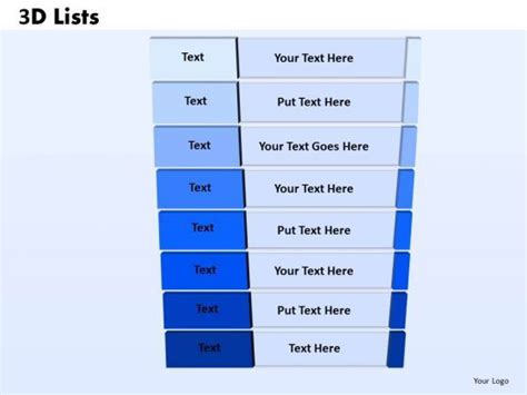 PowerPoint Layouts Strategy Bulleted List Ppt Templates