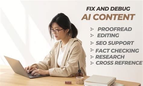 Fix And Debug Your Ai Content By Proslash Fiverr