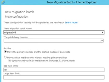Hybrid Migration Migrate Exchange Mailboxes To Office 365