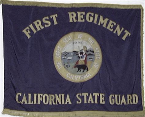 Heraldry And Insignia Of The California State Military Forces 1st