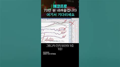 2차전지 대장주 에코프로 여기까지 내려올겁니다 강흥보 대표 Youtube
