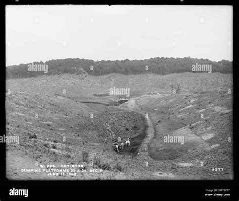 Wachusett Reservoir Dumping Platforms Nos 23 And 24 Section 6