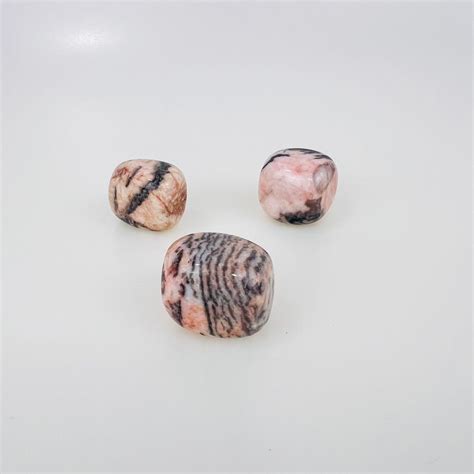 Pink Zebra Jasper Crystal Expedito Enlightenment Center