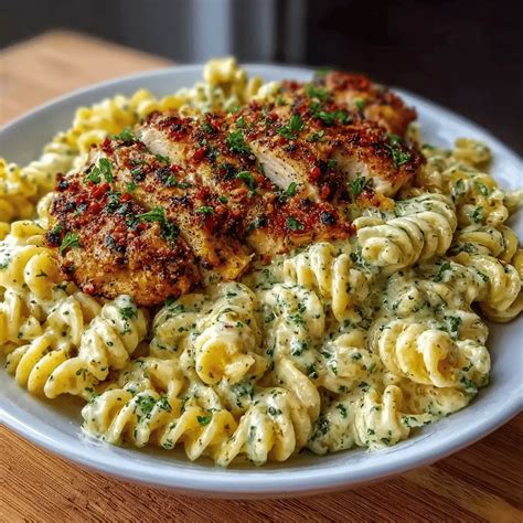 Creamy Garlic Parmesan Chicken Pasta