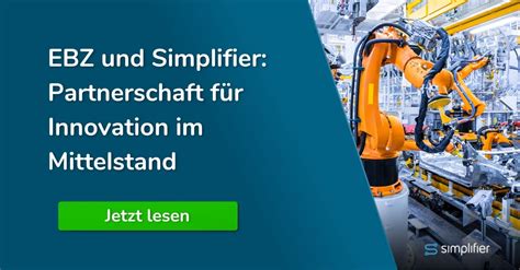 Ebz Und Simplifier Partnerschaft Für Innovation Simplifier News