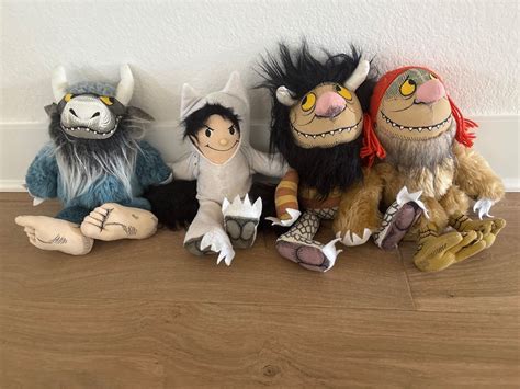 Where The Wild Things Are Plush Doll Set 1980 Maurice Sandek 12
