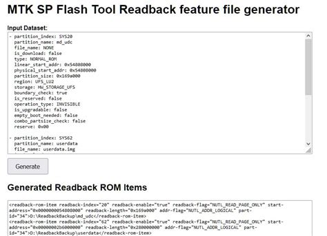 Github Eb43readbackbackup Mtk Sp Flash Tool Readback Feature File