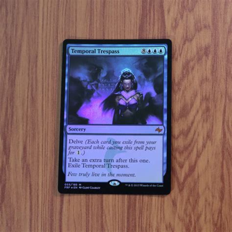 Temporal Trespass 55 Fate Reforged Frf Foil Magic The Gathering