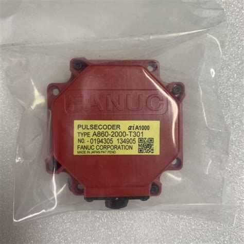 Fanuc A860 2000 T301 Alpha A1000i Pulse Coder Ip65 10 Pin Cnc New