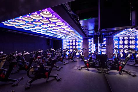 Spin Class Classpass Cycling Studio Best Gym Gym Interior
