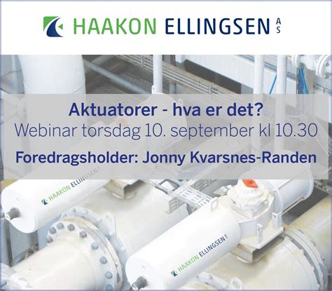 Webinar: Aktuatorer
