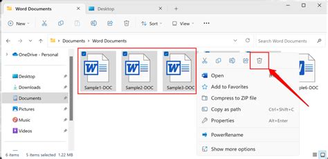 How To Delete A Microsoft Word Document Or File