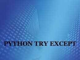 Python Try Except Exception Handling Finally Block Developer Helps