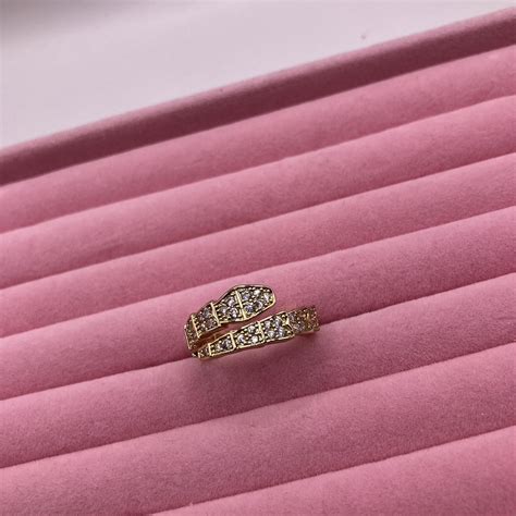 New Snake Style Banded Ring Gold Tone Effect With Depop