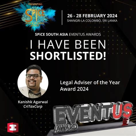 Critaxcorp On Linkedin Happy To Share That Our Founder Kanishk Agarwal Has Been Shortlisted For
