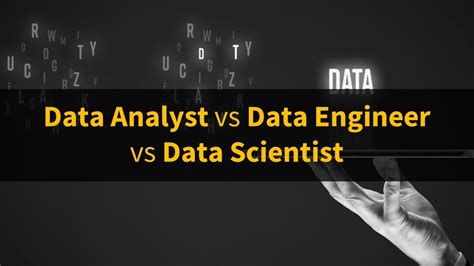 data analyst vs data engineer vs data scientist