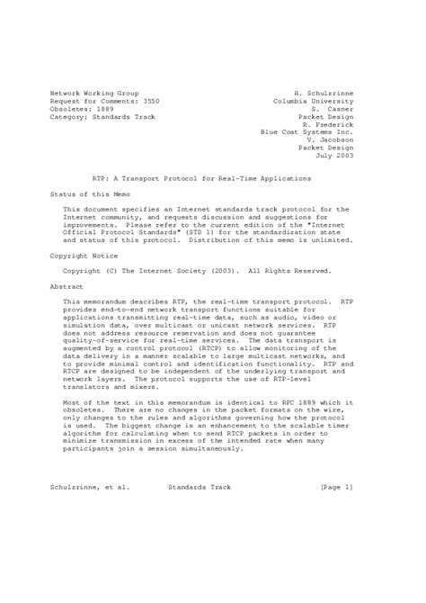 Pdf Status Of This Memo