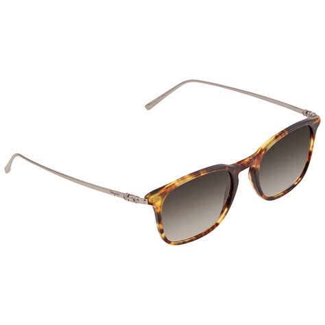 Salvatore Ferragamo Grey Square Unisex Sunglasses Sf2846s 219