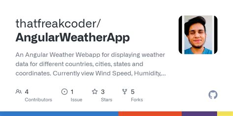 Angularweatherapp Src App App Component Html At Master Thatfreakcoder