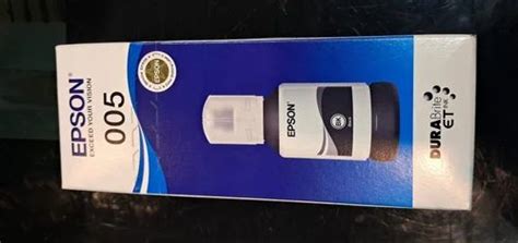 Epson 005 Black Ink Bottle At ₹ 750 Piece Epson Ink Cartridge In Gurugram Id 2852492223748